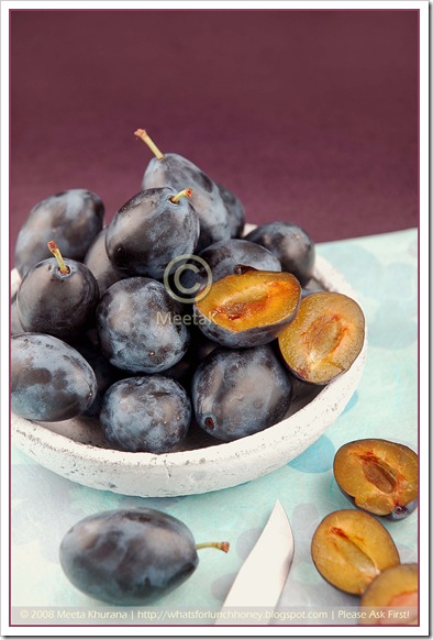 What's For Lunch Honey?: Welcome Fall: Sweet Plums